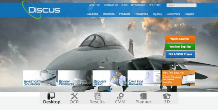 DISCUS Software Launches New Website - DISCUS Software Company